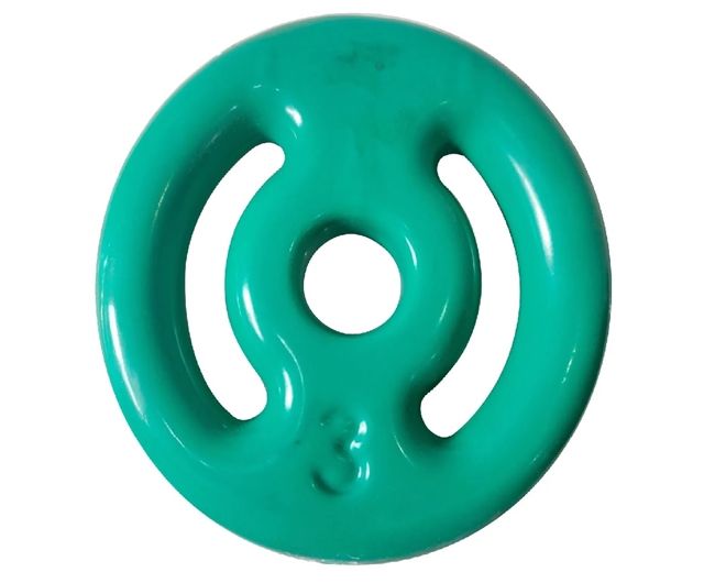 ANILHA DEVERAS PVC 3KG 03AN 03AN Anilha Deveras PVC 3 KG - DEVERAS